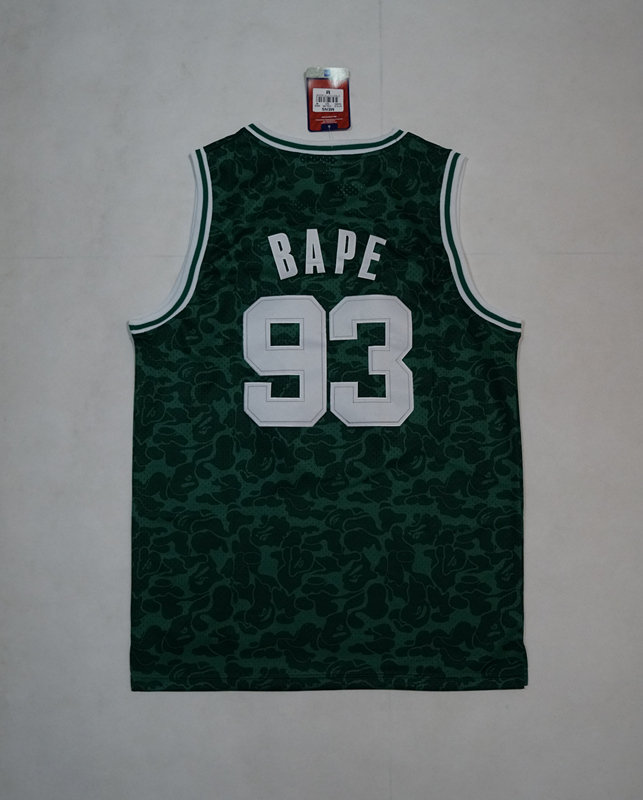 Баскетбольная джерси NBA Boston Celtics особая линейка BAPE + NBA ...